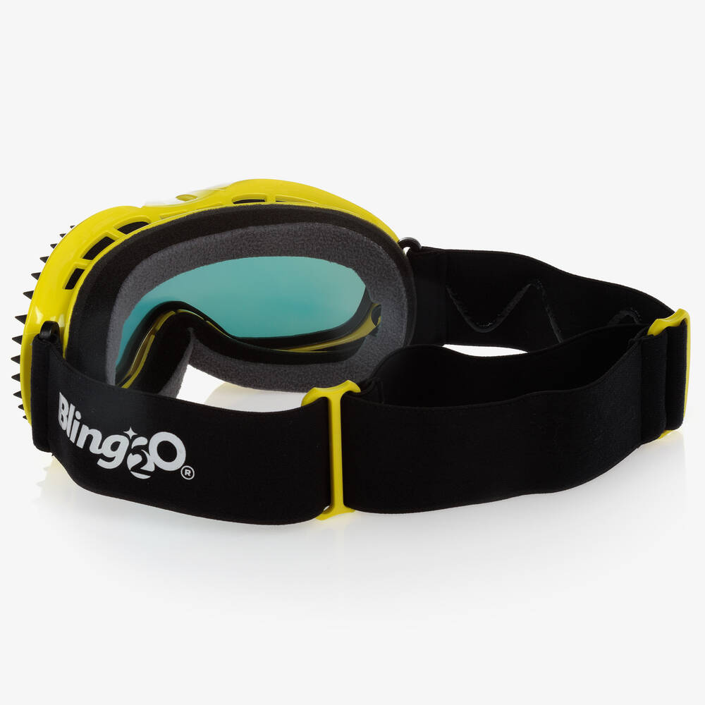Bling2o - Black & Yellow Ski Goggles | Childrensalon
