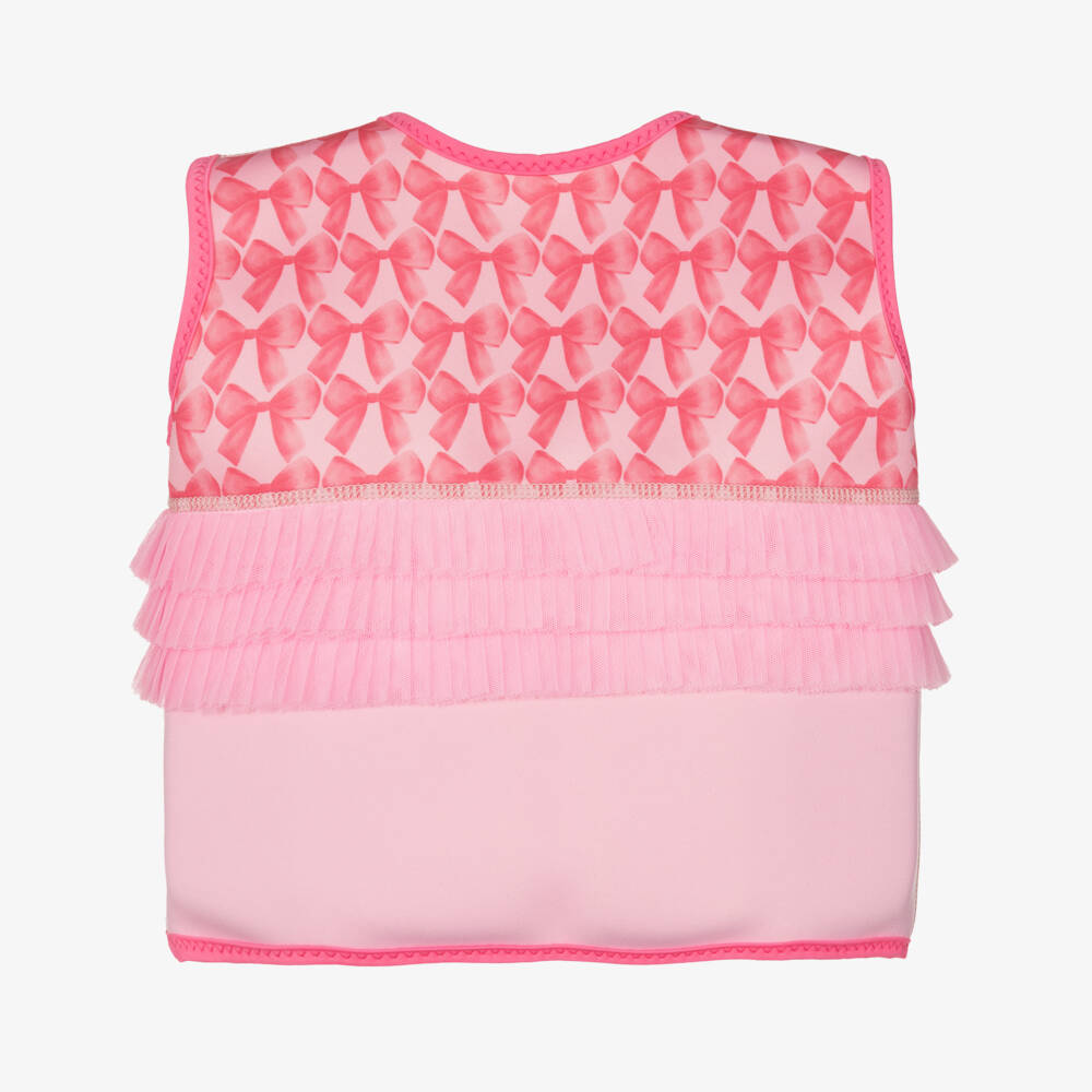 Caramelo Kids - Girls Pink Zip-Up Float Vest | Childrensalon