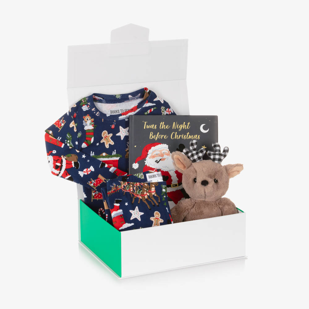 Childrensalon Hampers - Navy Blue Christmas Eve Pyjamas Hamper ...