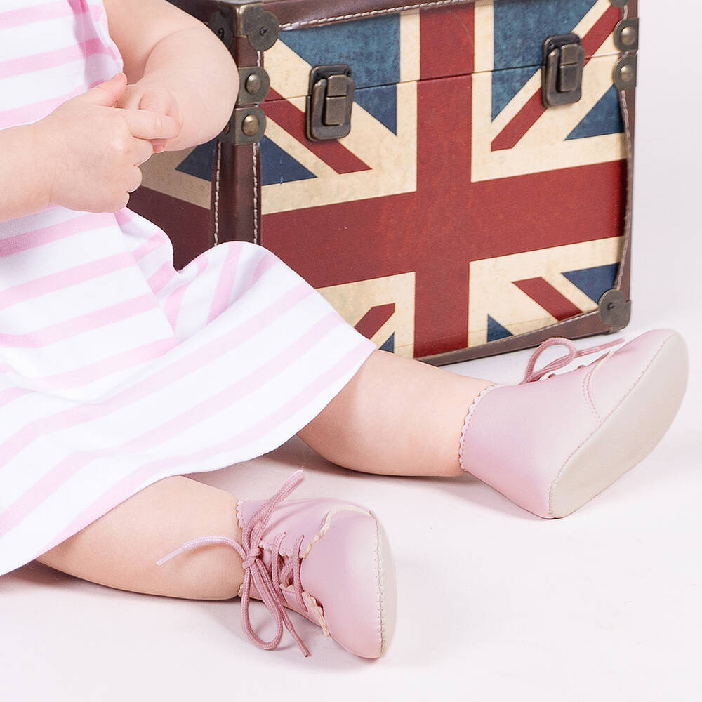 Early Days - Pink Pre-Walker Boots | Childrensalon