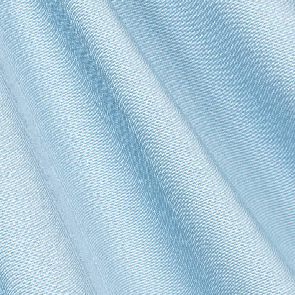 Hucklebones London - Girls Blue Satin Ruffle Bow Dress | Childrensalon