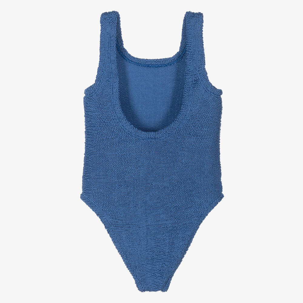 Hunza G - مايّو كرينكل لون أزرق | Childrensalon