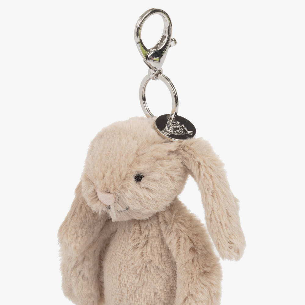 Jellycat - Bashful Beige Bunny Bag Charm (16cm) | Childrensalon