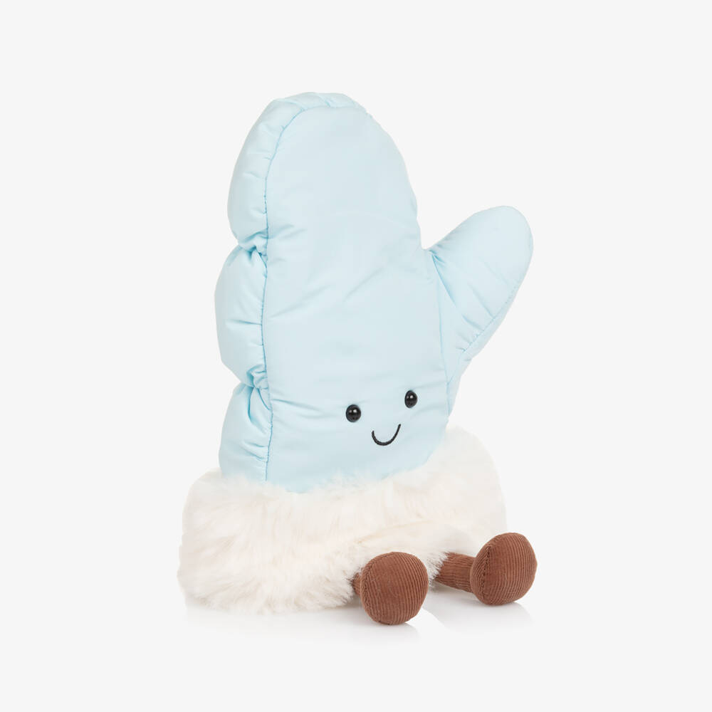 Jellycat - Blue Amuseables Mitten Soft Toy (25cm) | Childrensalon