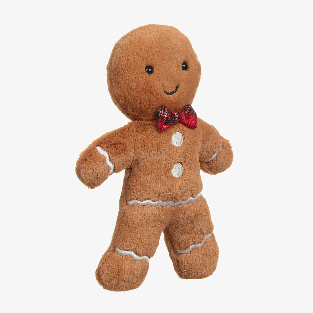 Jellycat - Brown Gingerbread Fred Soft Toy (19cm) | Childrensalon