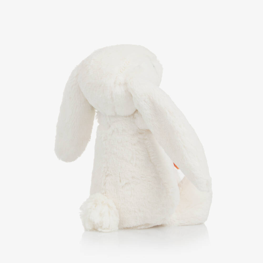 Jellycat - Ivory Bashful Bunny Carrot Soft Toy (18cm) | Childrensalon