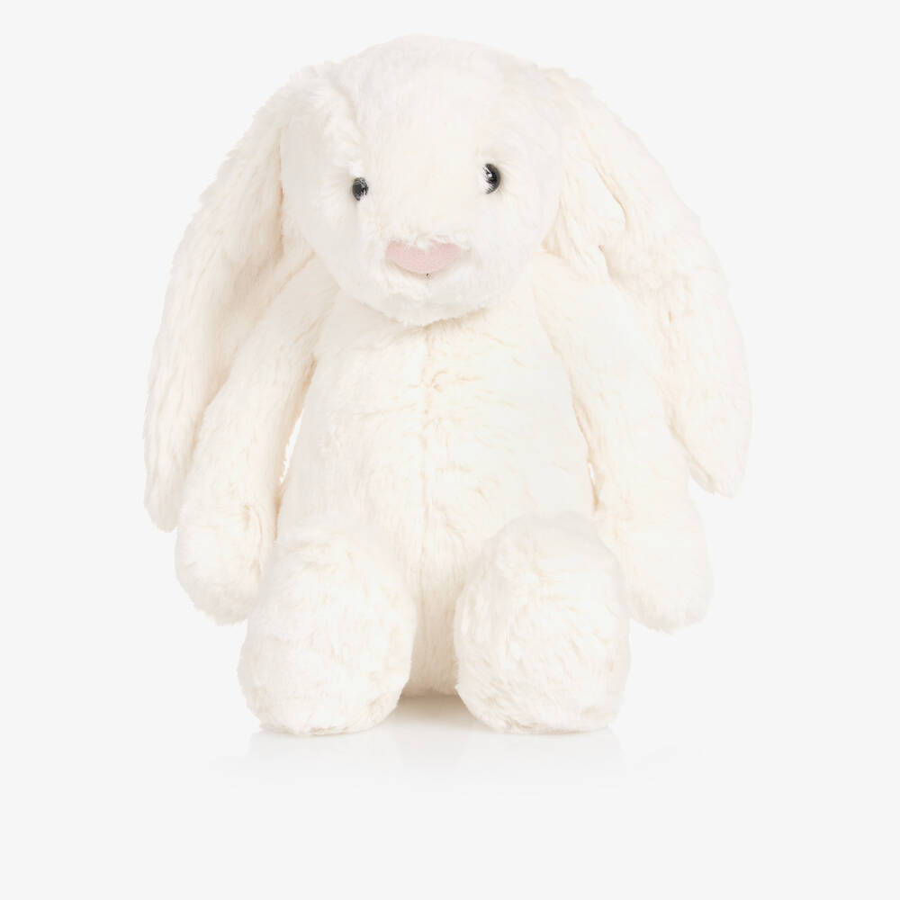 Jellycat - Ivory Bashful Bunny Rabbit Soft Toy (31cm) | Childrensalon