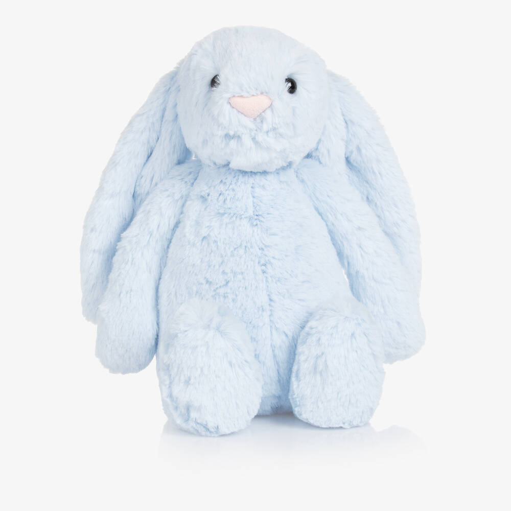 Jellycat - Light Blue Bashful Bunny Rabbit Soft Toy (31cm) | Childrensalon