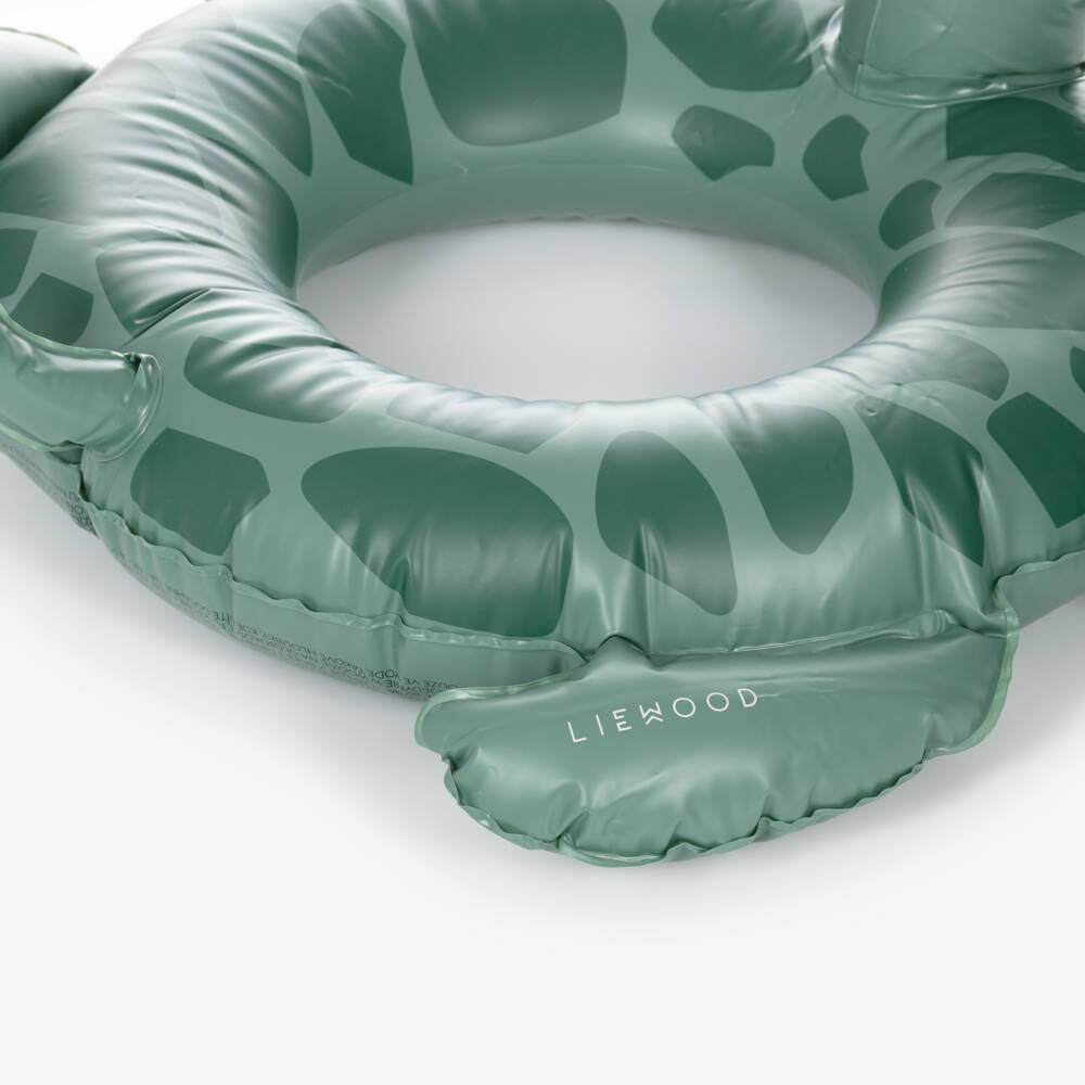 Liewood - Green Turtle Swim Ring (60cm) | Childrensalon