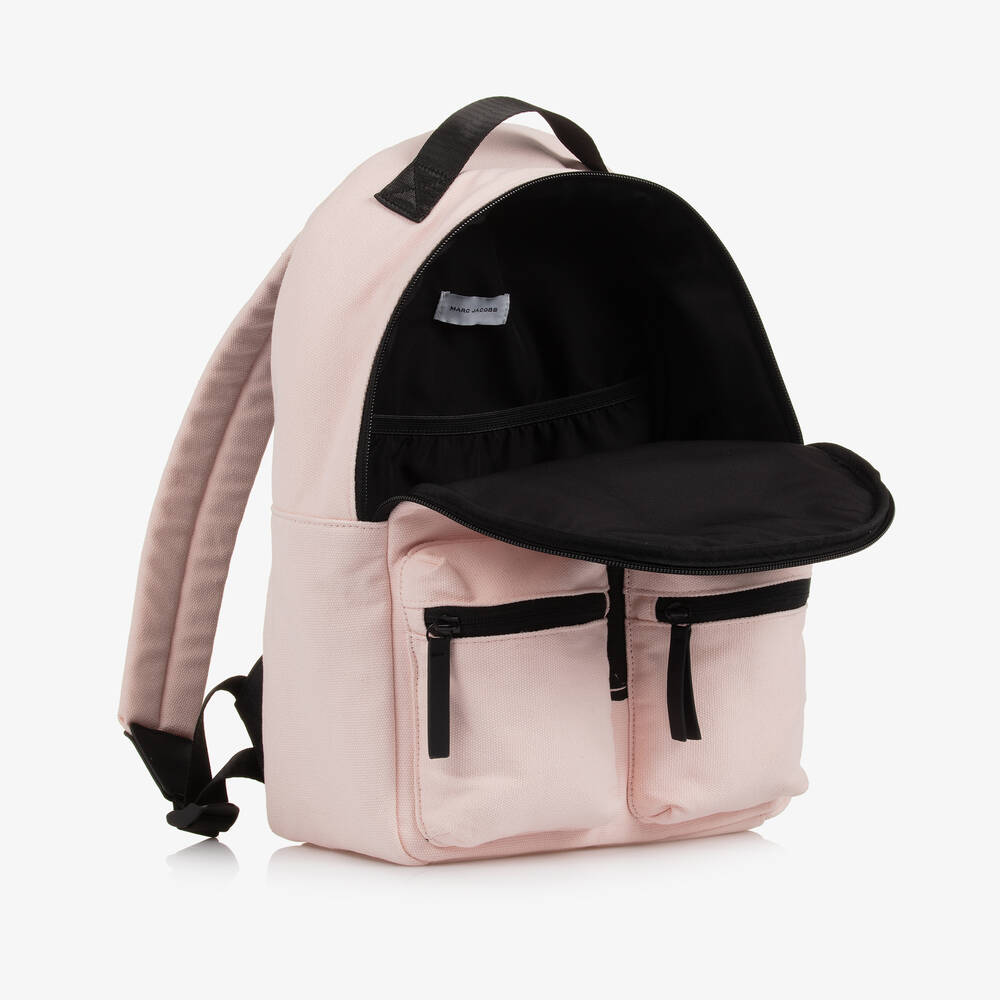 MARC JACOBS - Girls Pink Daisy Backpack (35cm) | Childrensalon