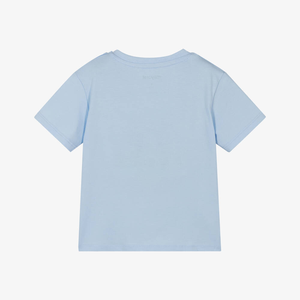 Mayoral - Boys Light Blue Cotton T-Shirt | Childrensalon