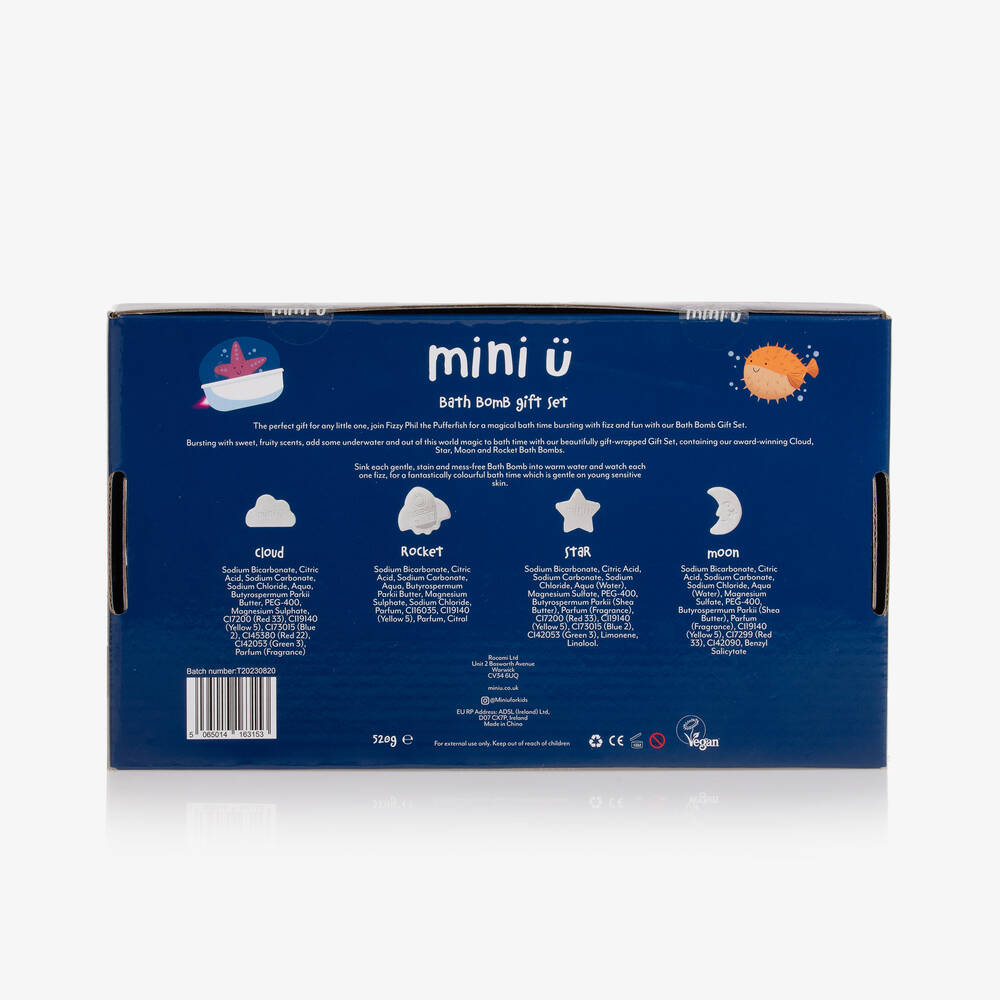 Mini U - Space Themed Bath Bomb Gift Set (520g) | Childrensalon