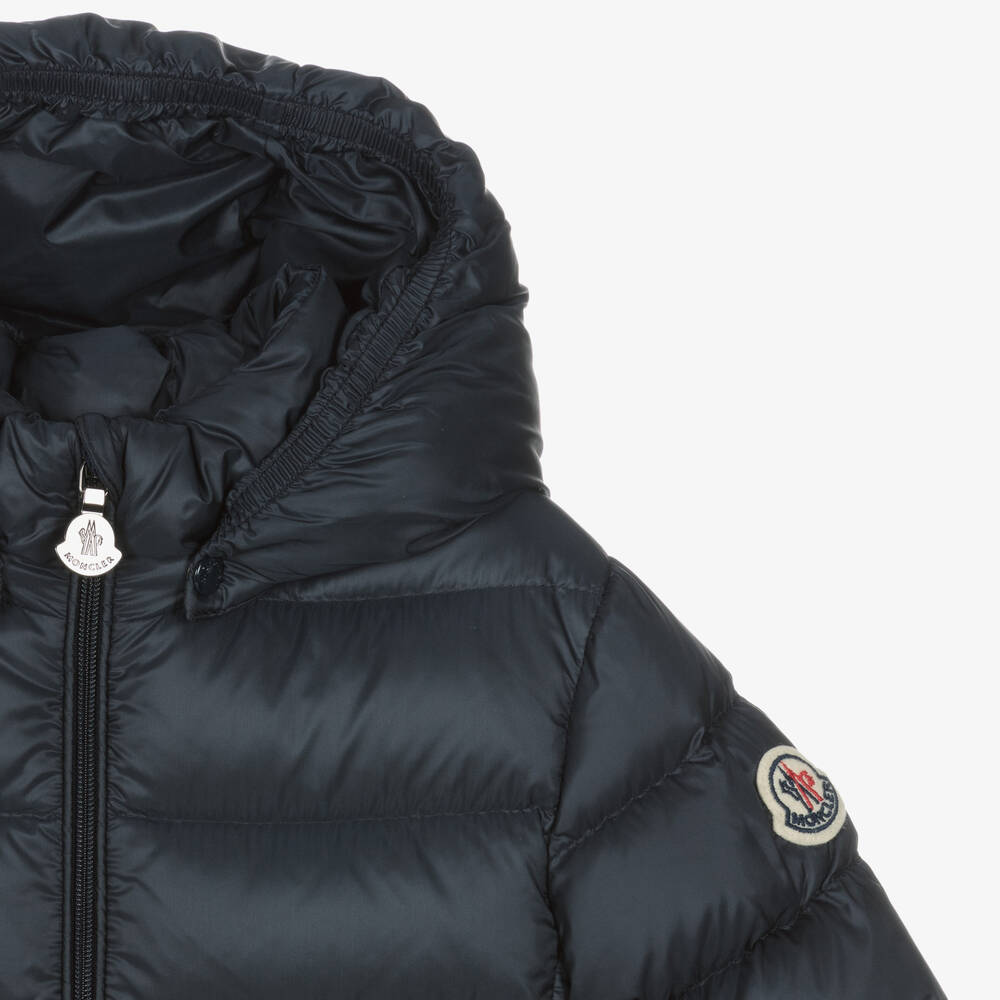 Moncler Enfant - Girls Blue Majeure Down Puffer Coat | Childrensalon