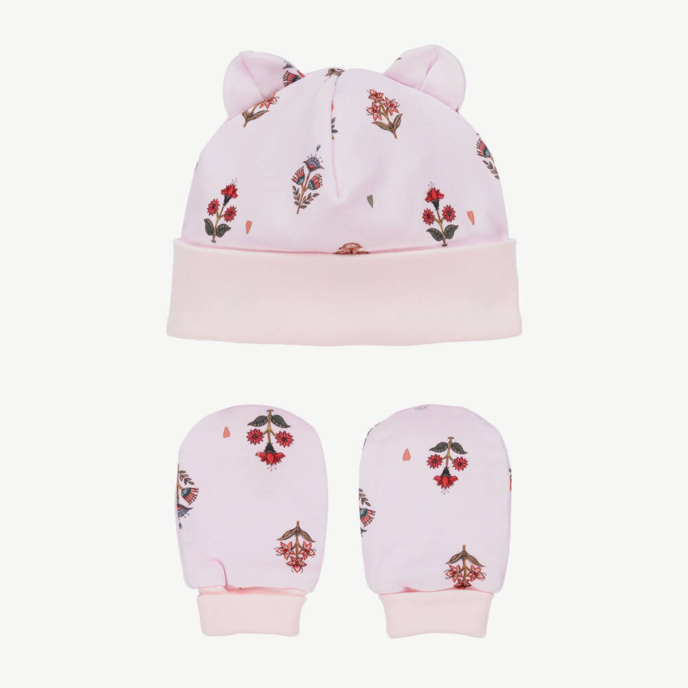 My Little Pie - Pink Hat & Mittens Set | Childrensalon