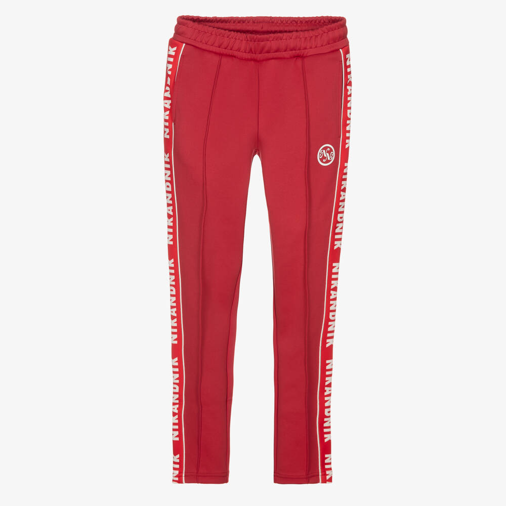 Teen Girls Red Logo Joggers | Childrensalon