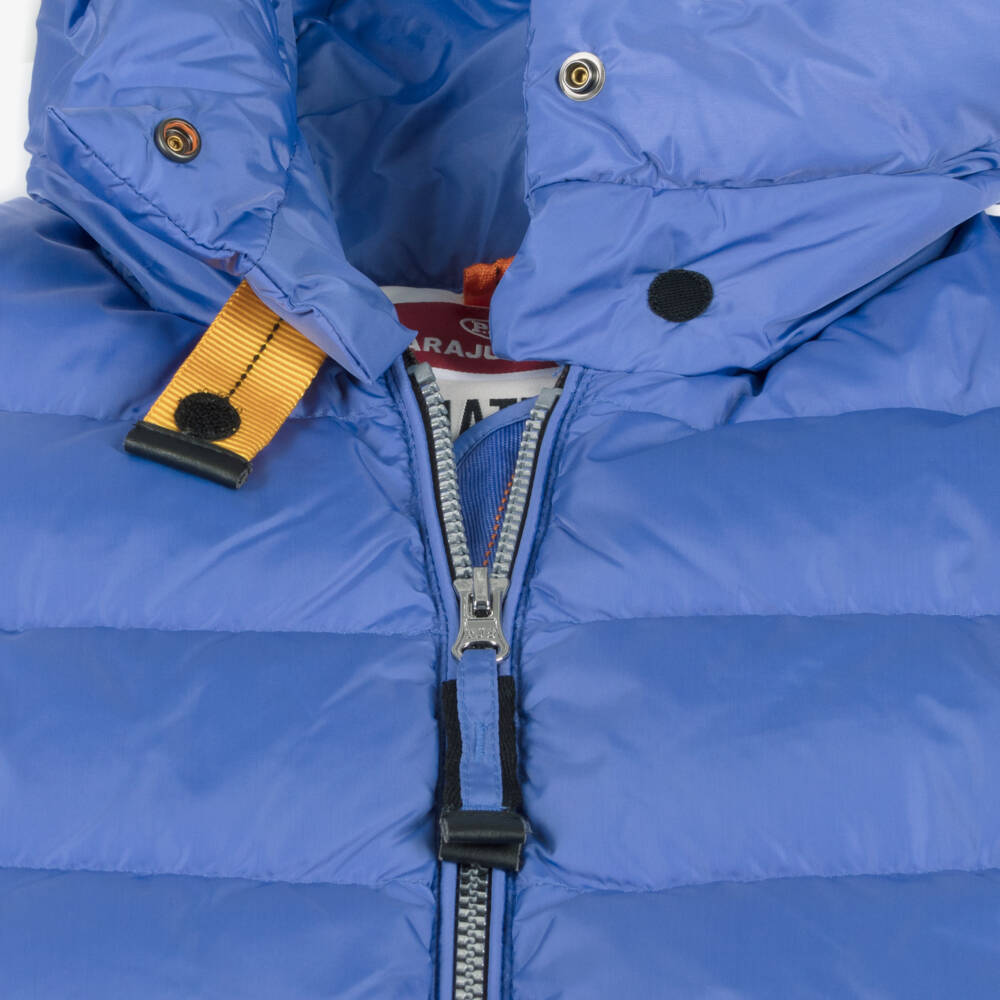 Parajumpers - Girls Blue Down Padded Jinny Jacket | Childrensalon