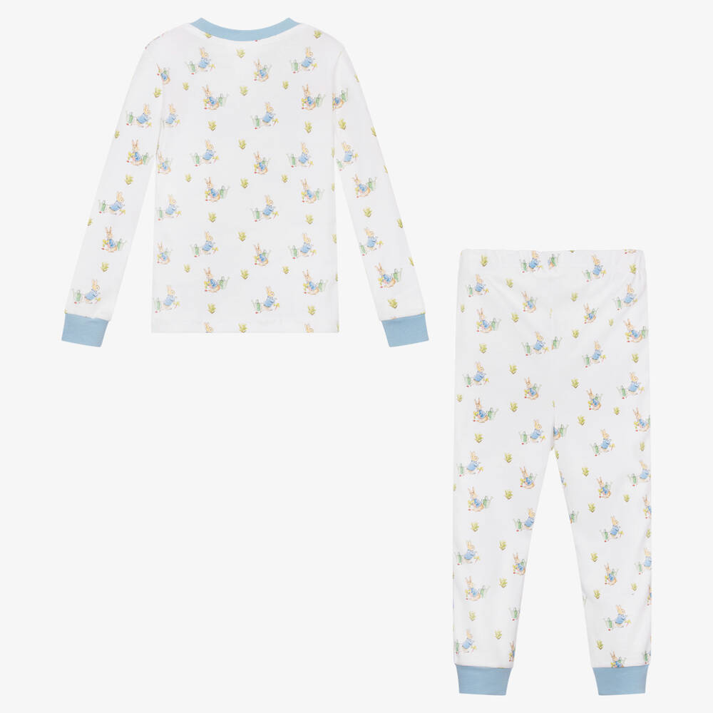 Peter Rabbit™ by Childrensalon - White Cotton Peter Rabbit Pyjamas ...
