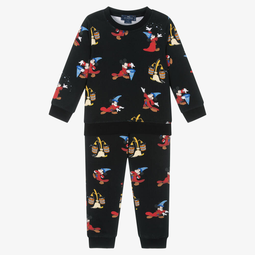 Stella McCartney Kids - Черный спортивный костюм с принтом Disney ...