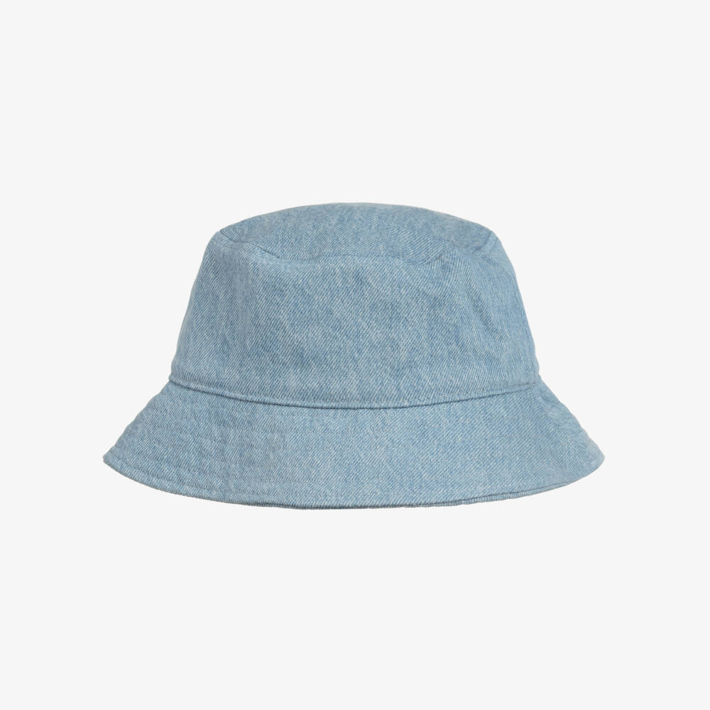 Tommy Hilfiger - Blue Denim Bucket Hat | Childrensalon