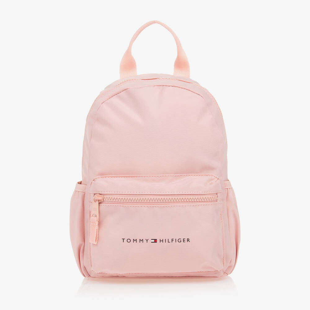 Tommy Hilfiger - Pink Mini Backpack (29cm) | Childrensalon