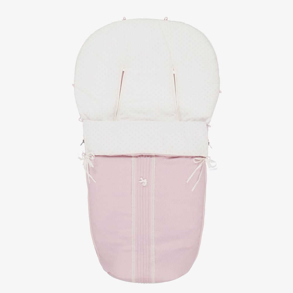 Uzturre - Pink Stroller Footmuff (97cm) | Childrensalon