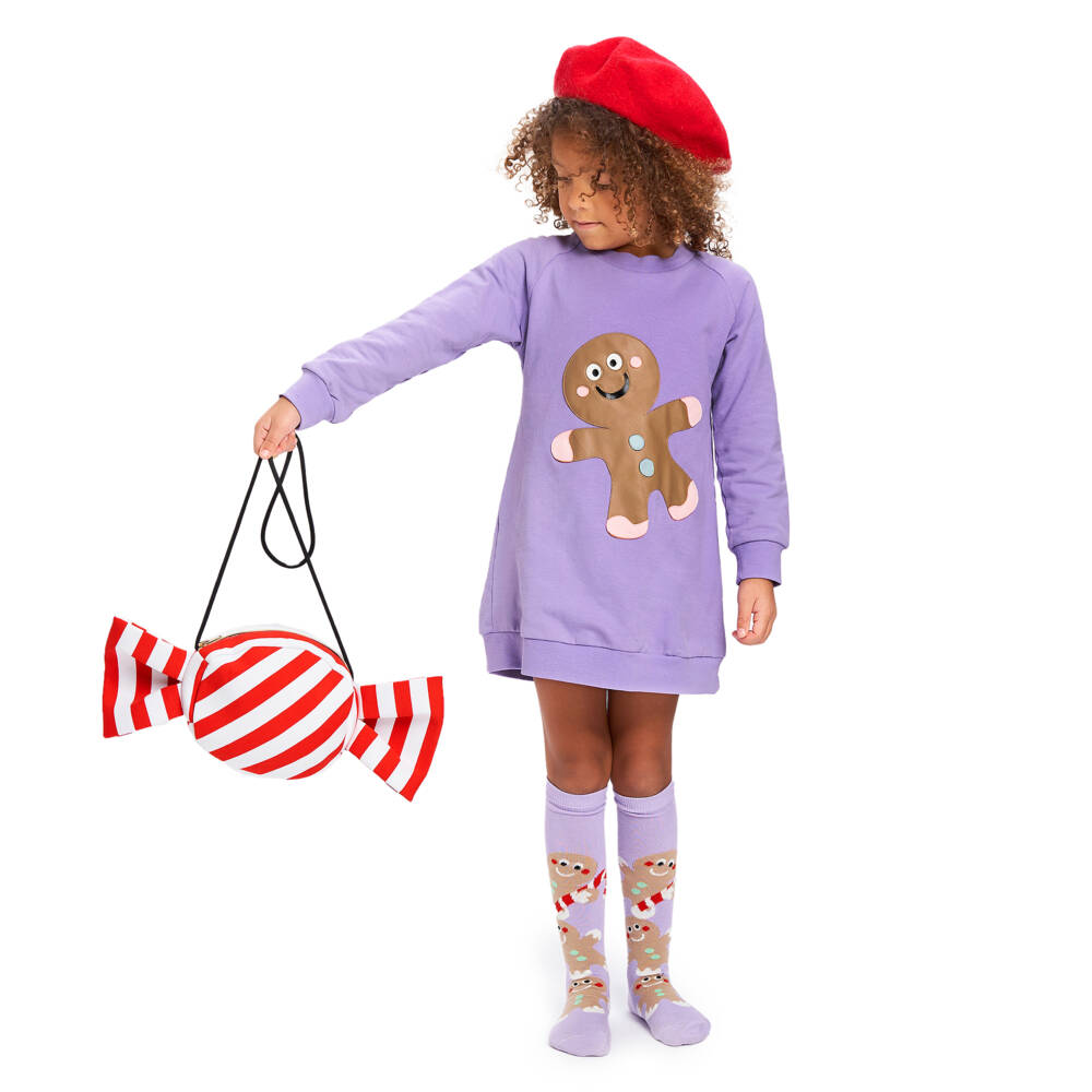 Wauw Capow - Girls Red Candy Bag (22cm) | Childrensalon
