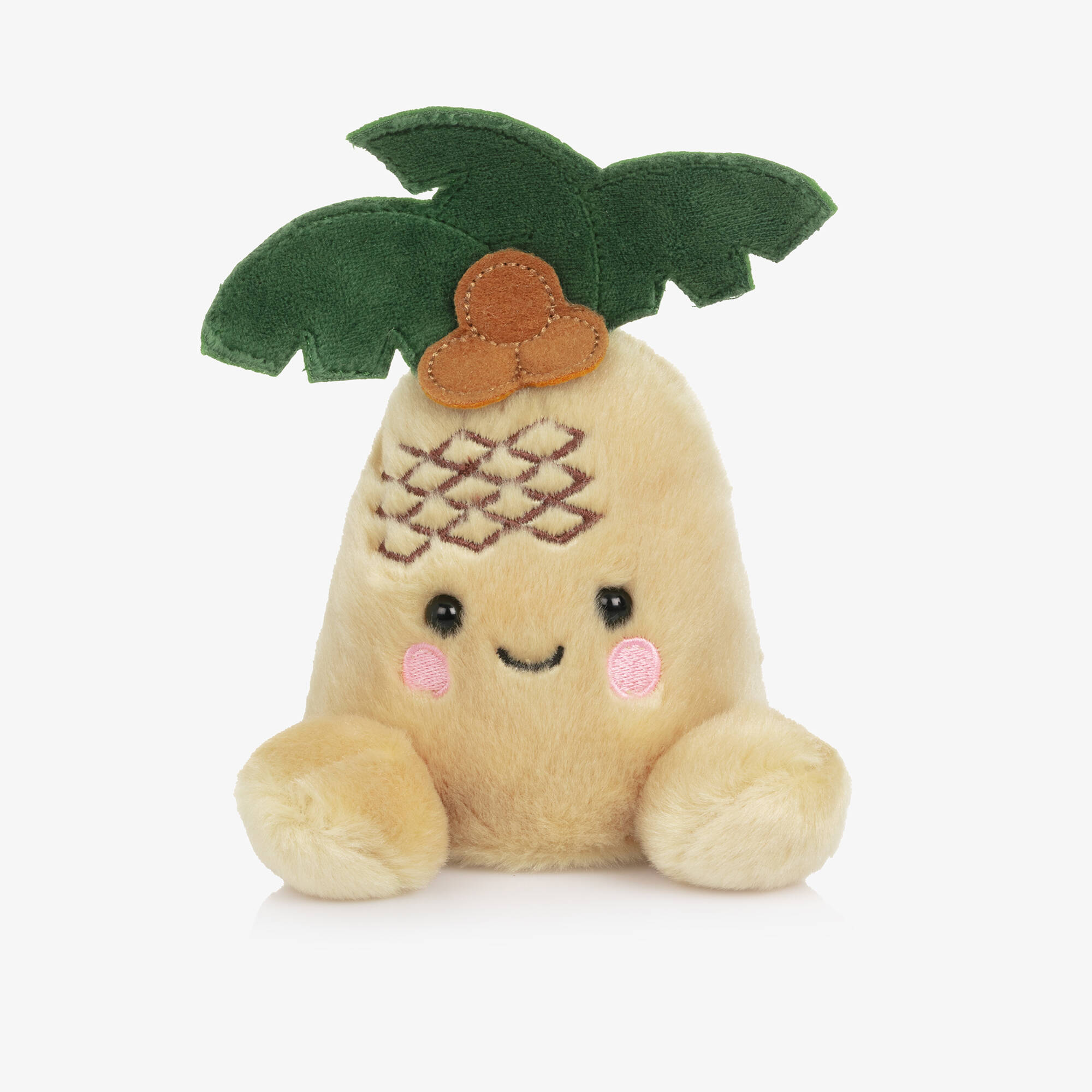 Aurora - Beige Breezy Palm Tree Soft Toy (13cm) | Childrensalon