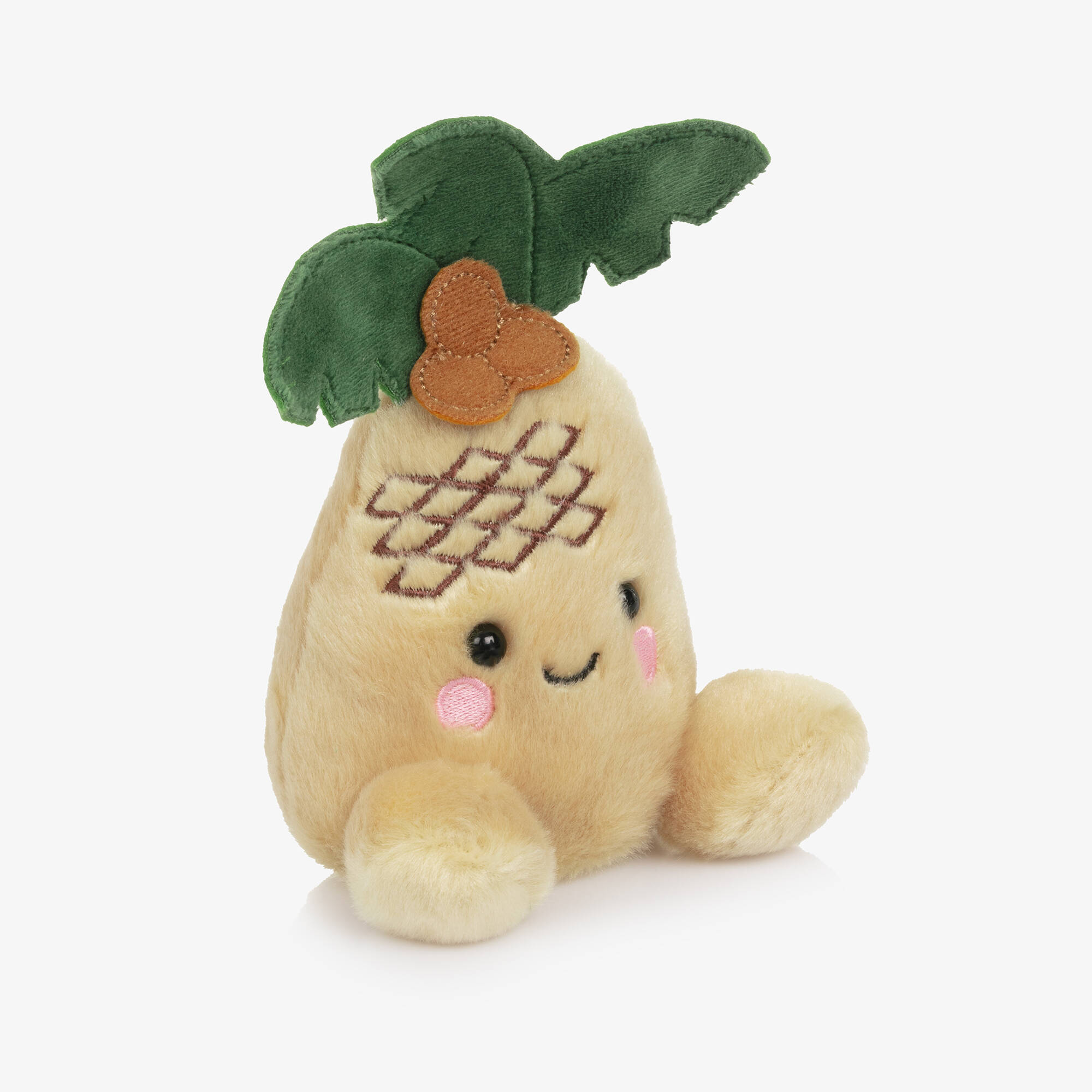 Aurora - Beige Breezy Palm Tree Soft Toy (13cm) | Childrensalon