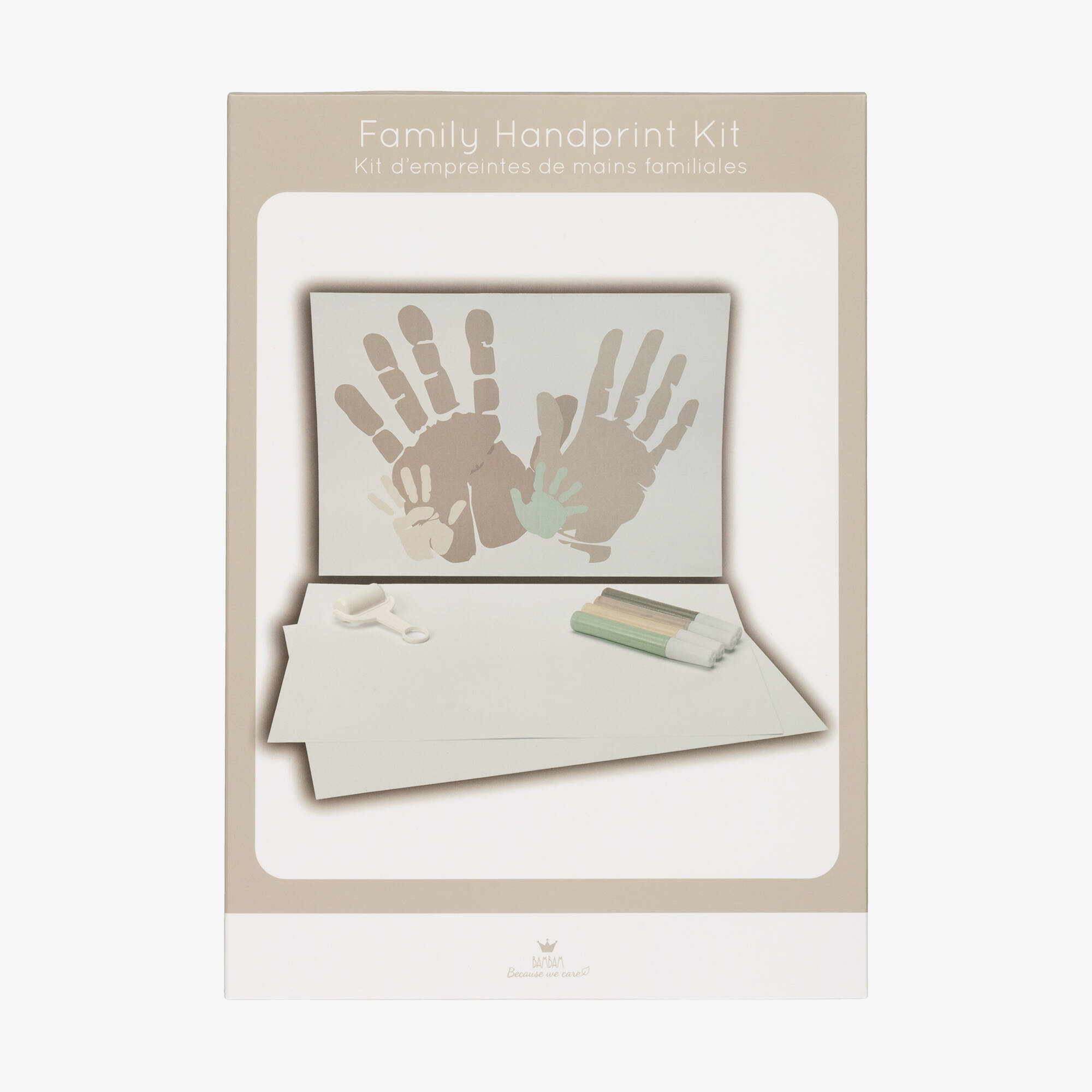 Bam Bam - Family Handprint Kit with Cards & Paint Pens | Childrensalon