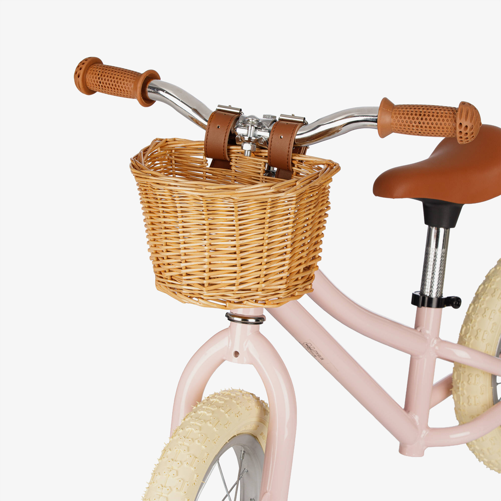Bigjigs - Pale Pink Balance Bike | Childrensalon