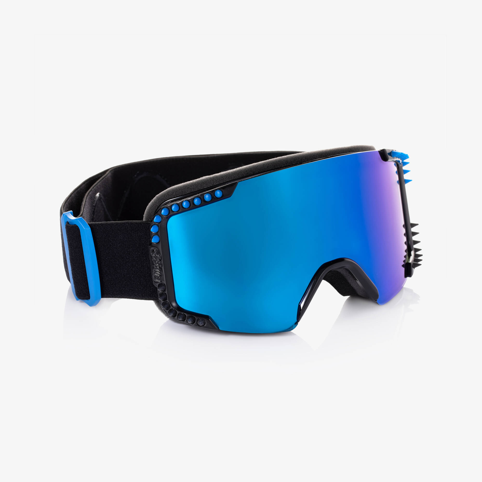 Bling2o - Blue Spike Ski Goggles | Childrensalon