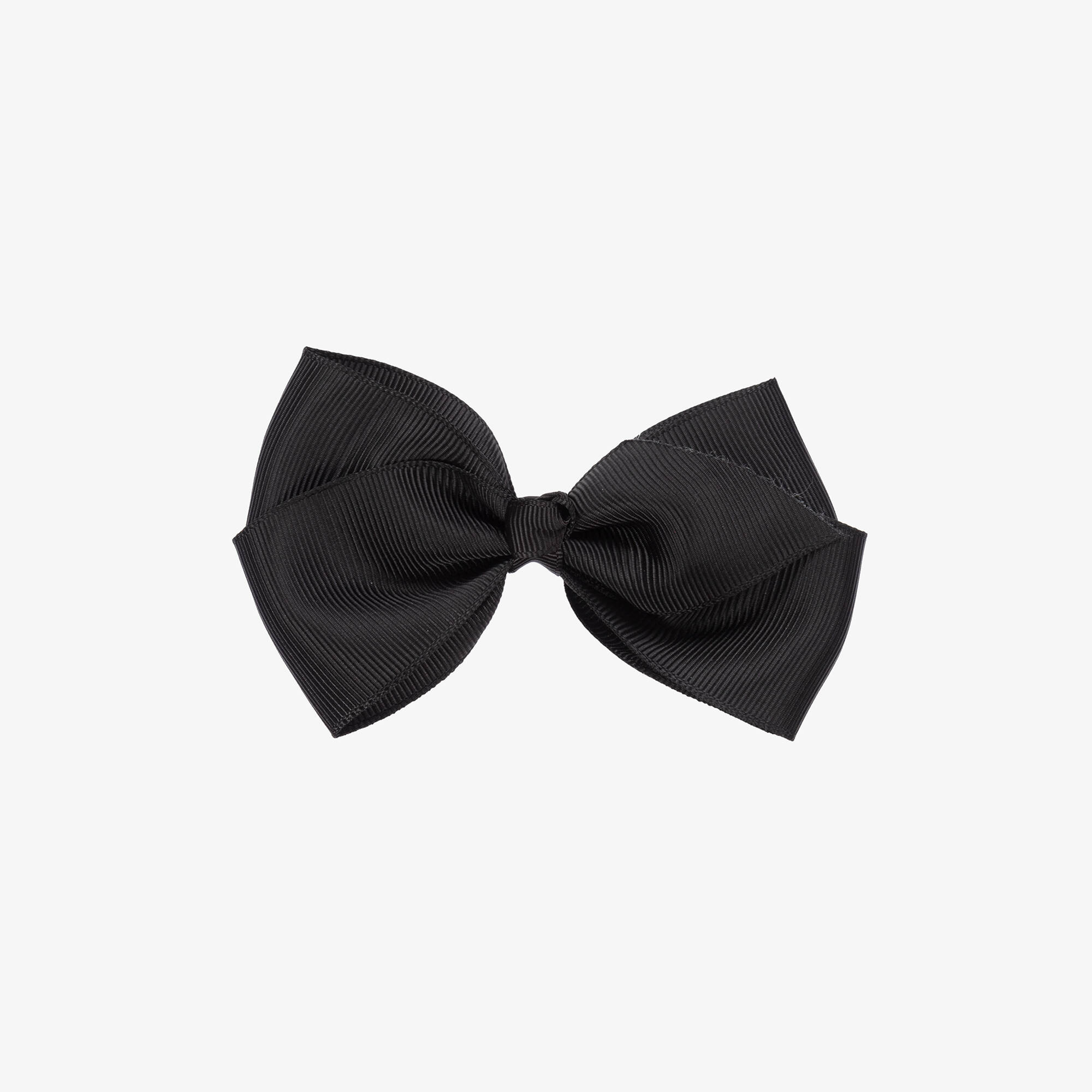 Bowtique London - Black Bow Hair Clip (10cm) | Childrensalon