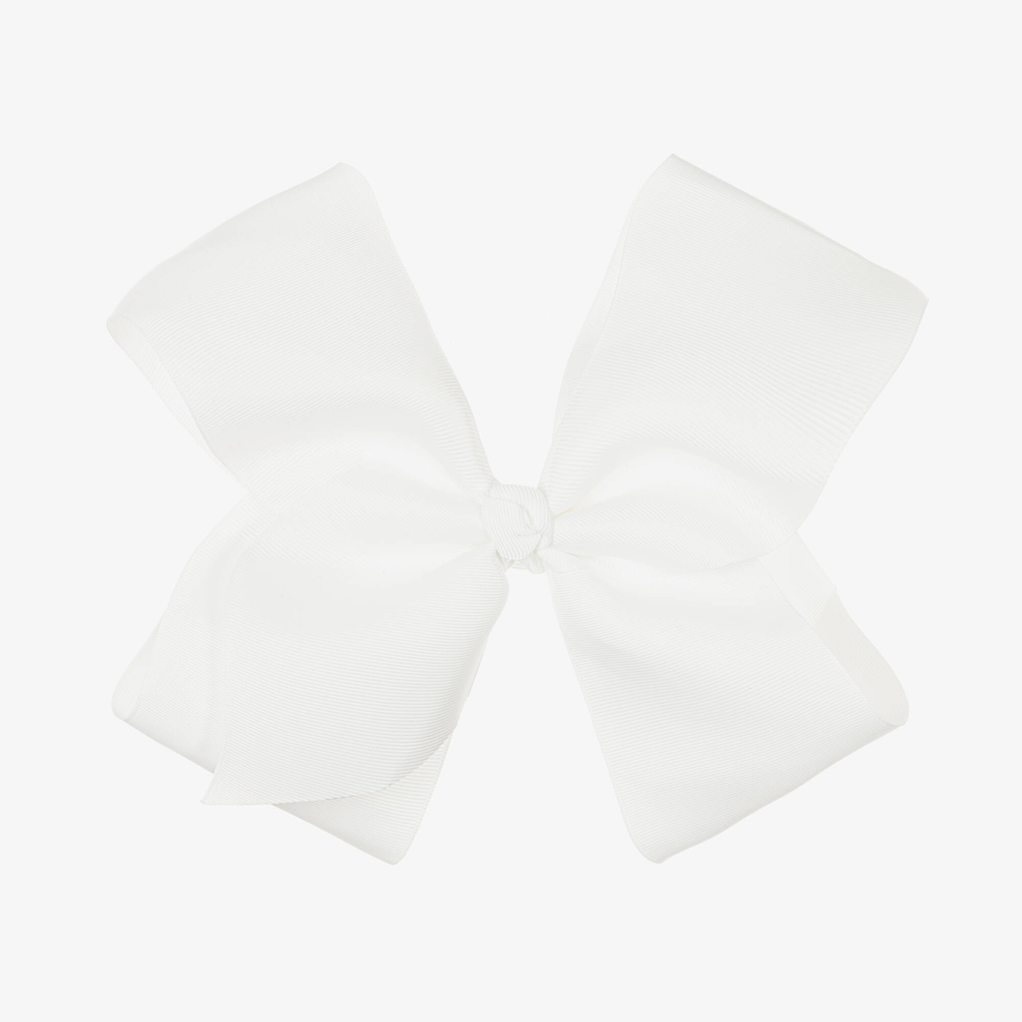 Bowtique London - White Bow Hair Clip (20cm) | Childrensalon