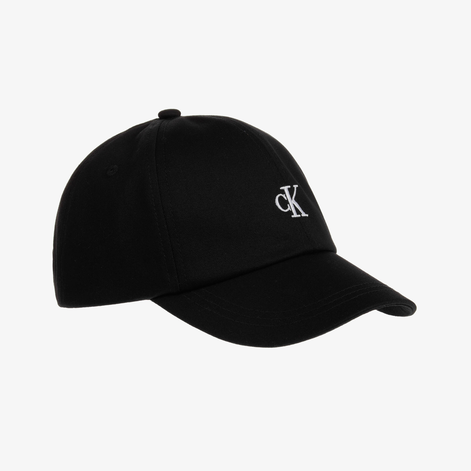 Calvin Klein - Black Organic Cotton CK Cap | Childrensalon