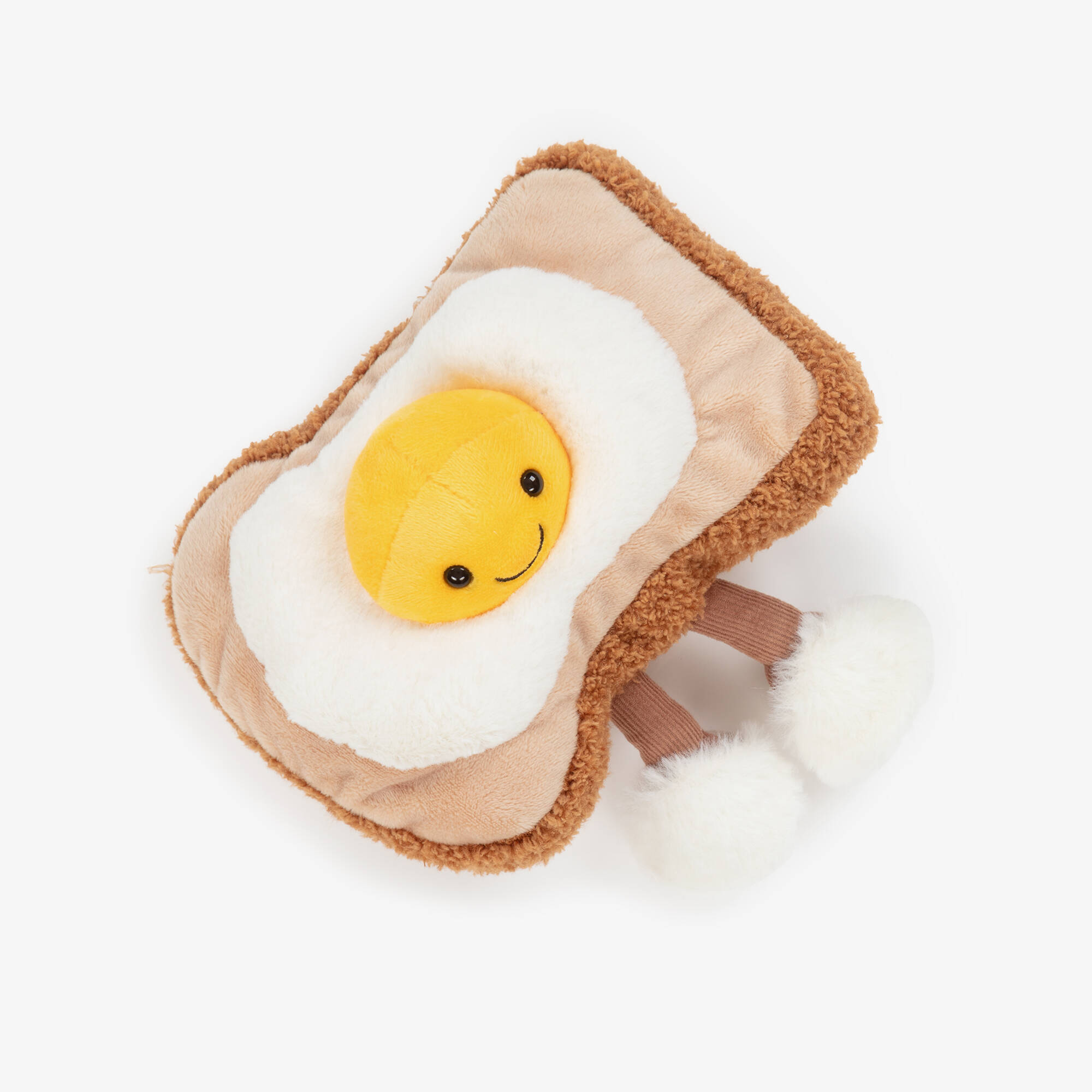 Jellycat - Amuseables Egglantine Egg On Toast Soft Toy (17cm ...