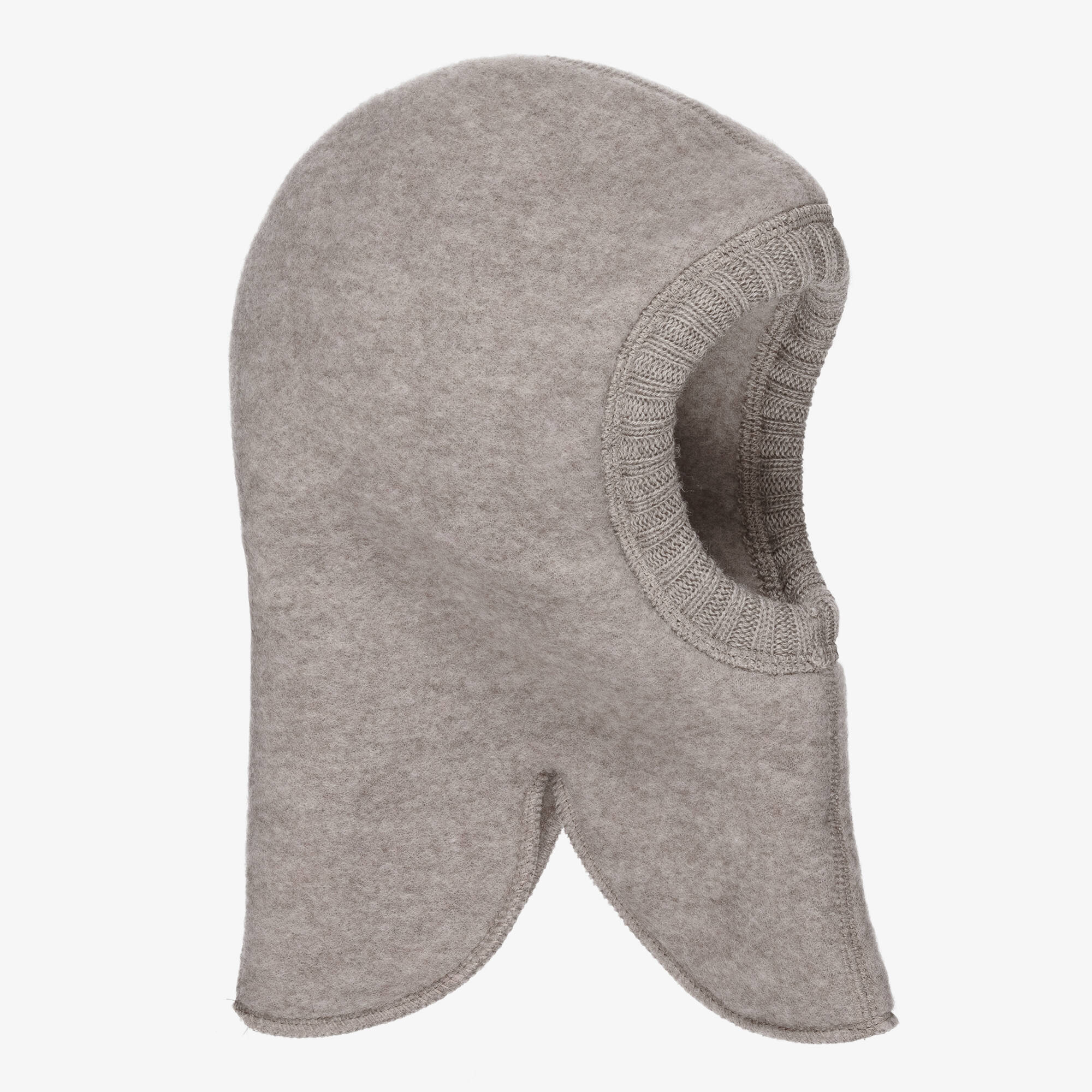 Joha - Beige Wool Fleece Balaclava | Childrensalon