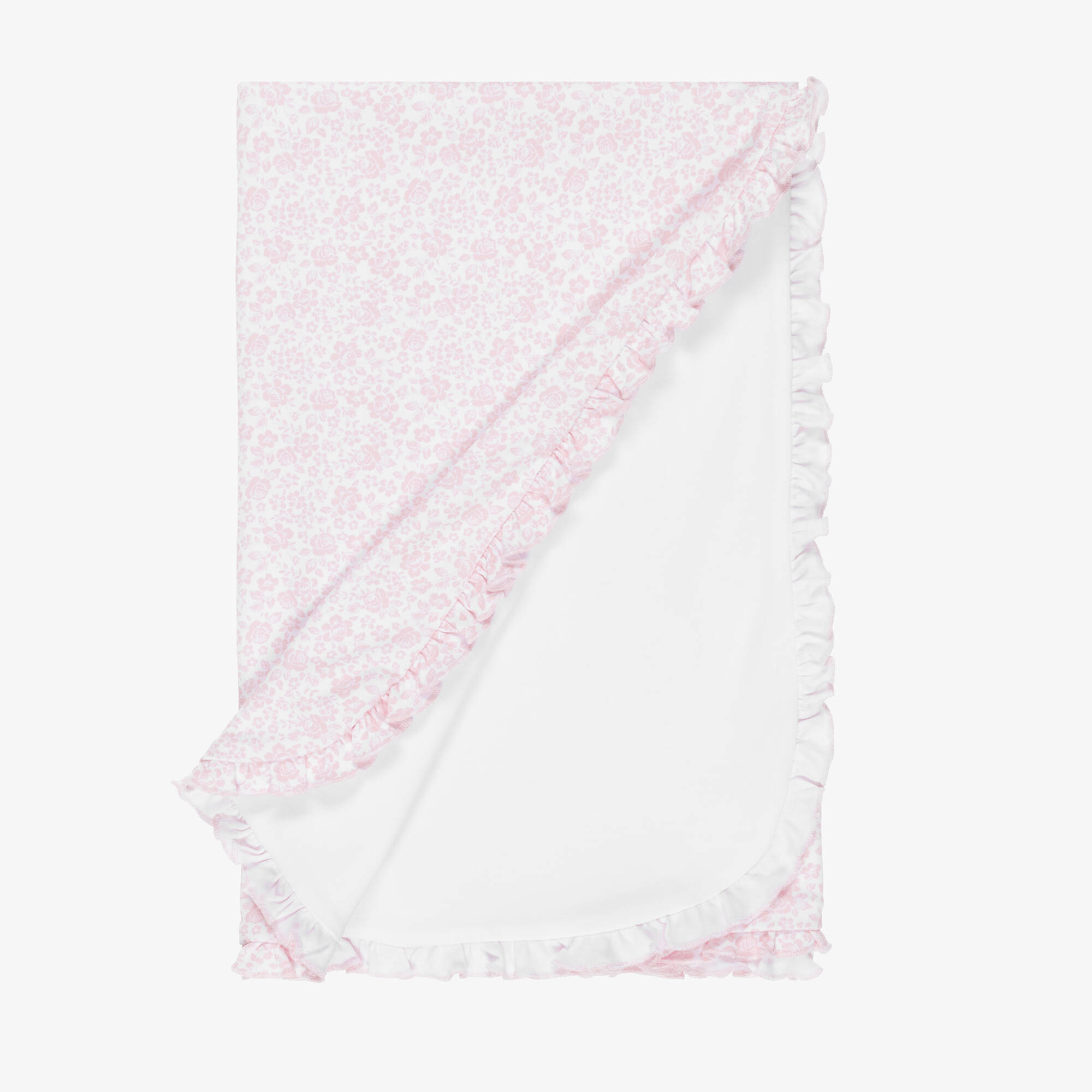 Kissy Kissy - Baby Girls Pink Floral Pima Cotton Country Gardens ...