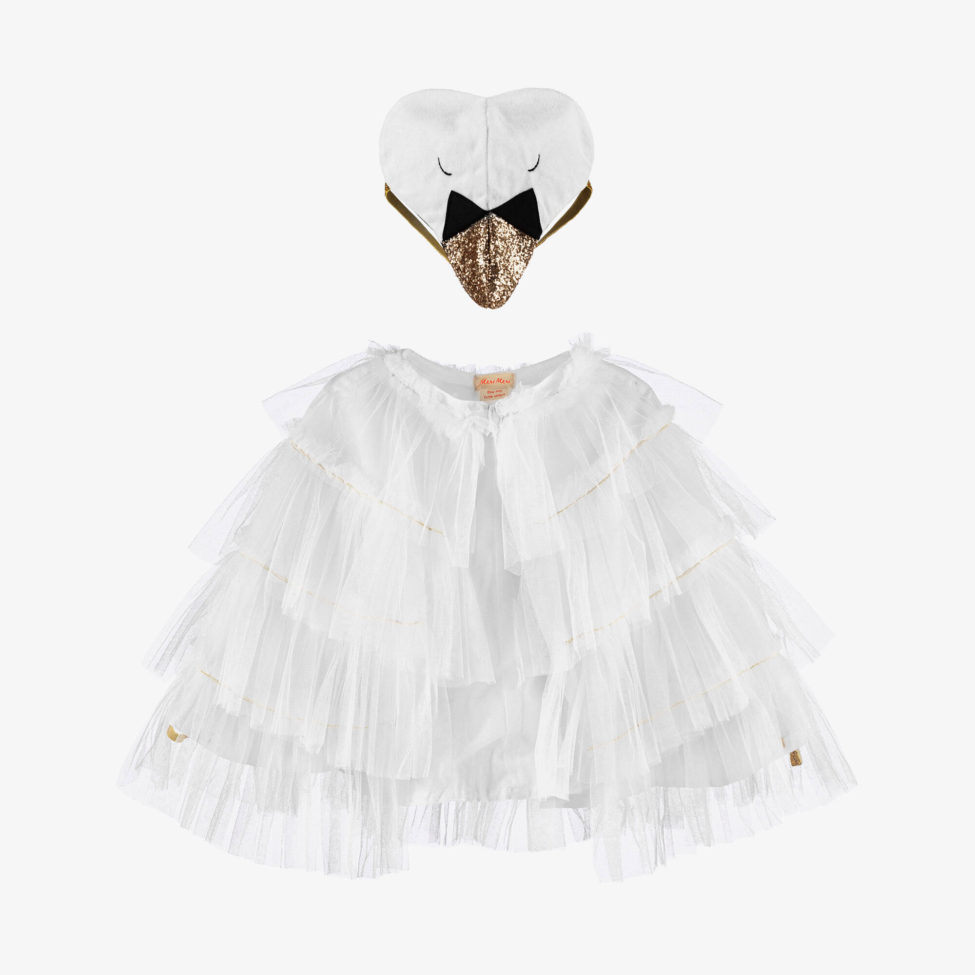 Meri Meri - White Swan Cape Costume | Childrensalon