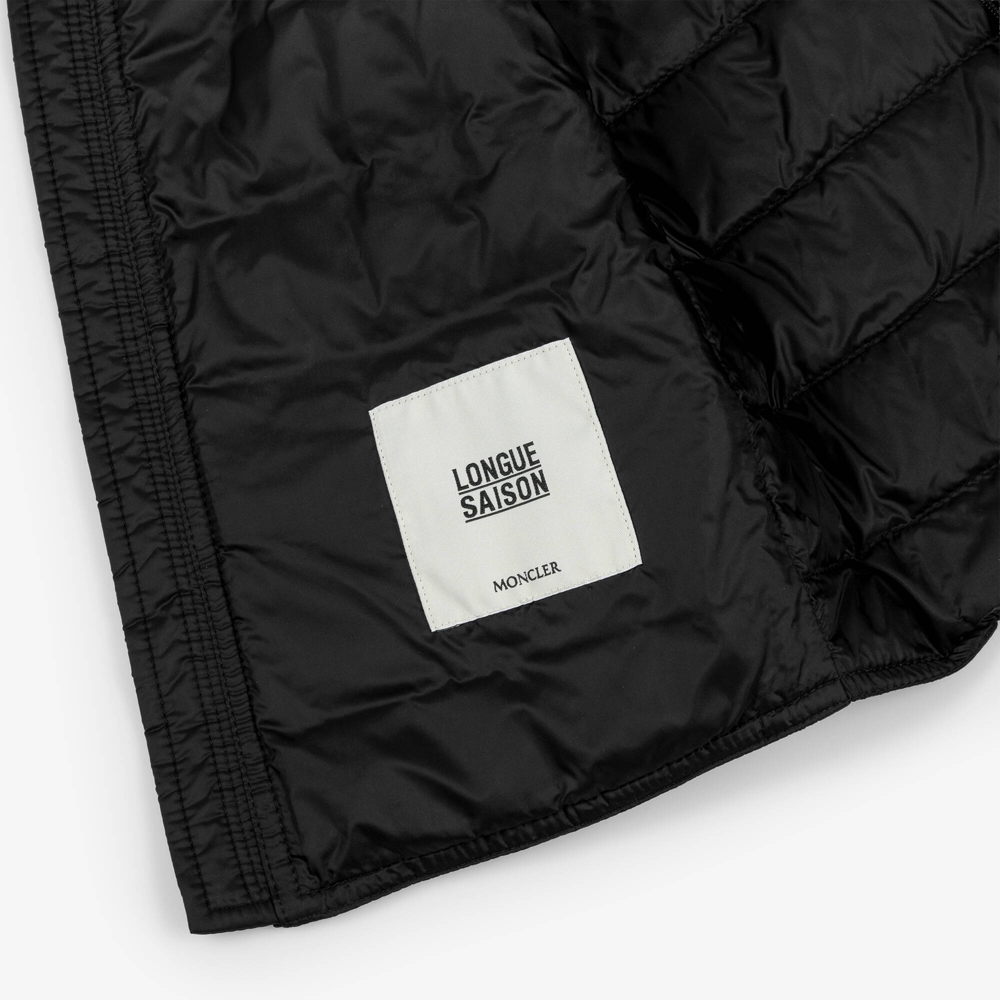 Moncler Enfant - Boys Black Gui Down Filled Puffer Gilet | Childrensalon