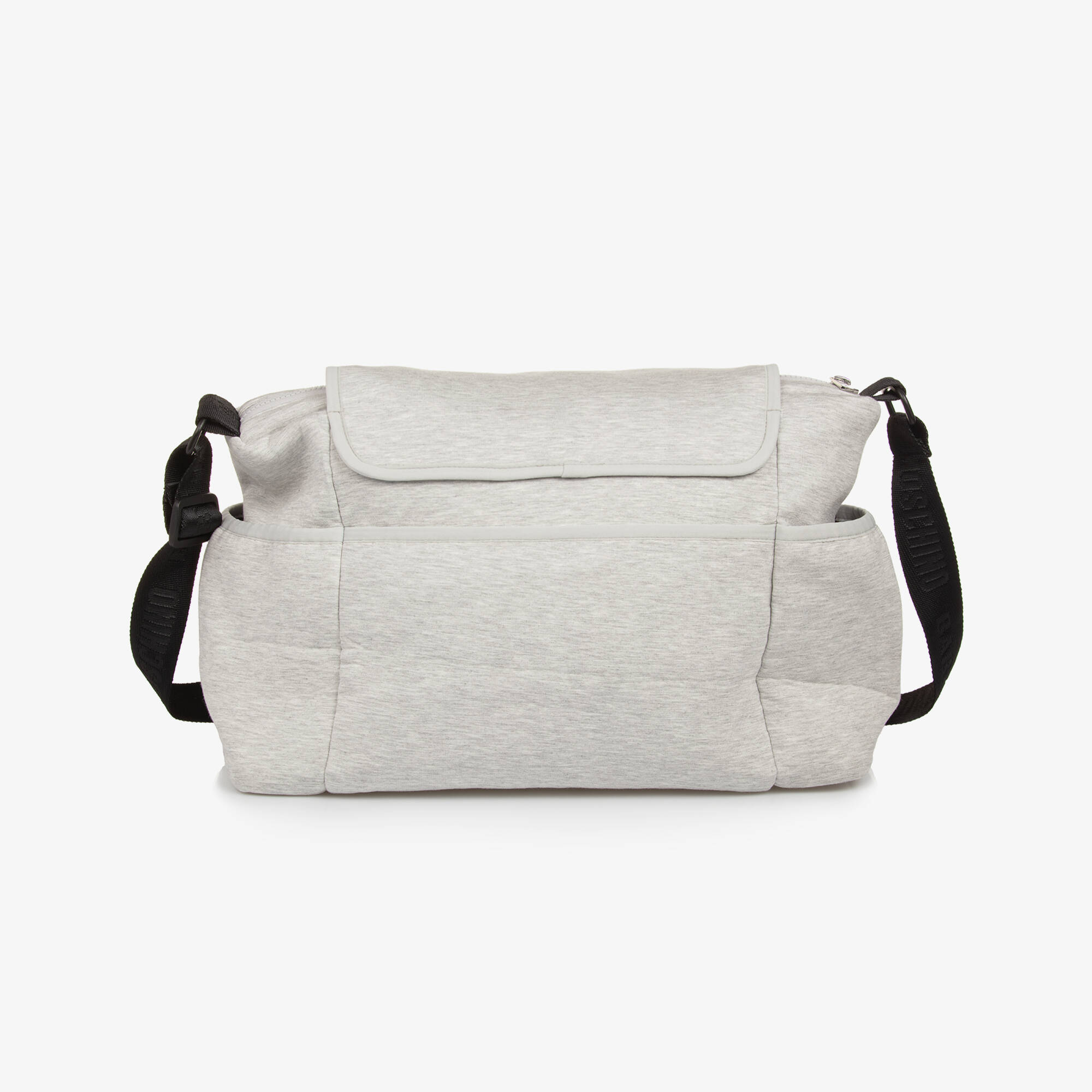 Moschino - Grey Teddy Bear Logo Changing Bag (40cm) | Childrensalon
