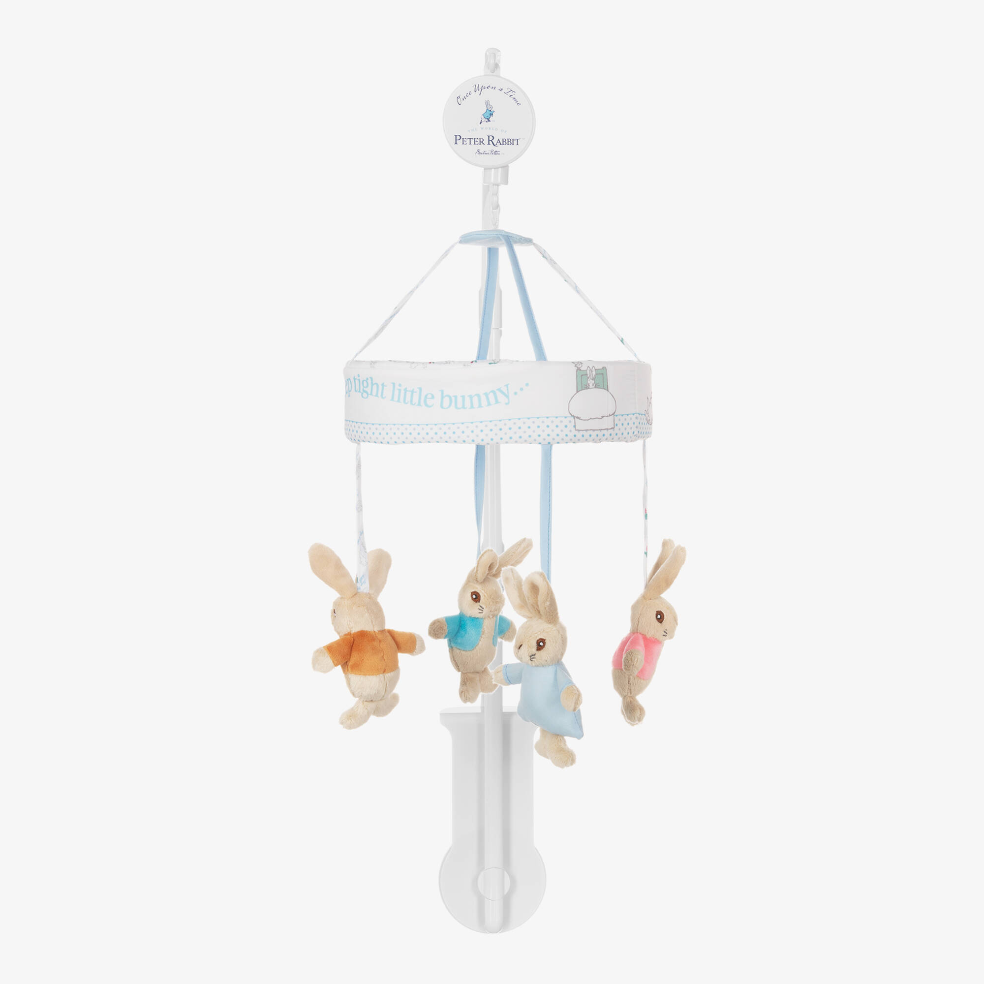 Rainbow Designs - Peter Rabbit Musical Cot Mobile (70cm) | Childrensalon