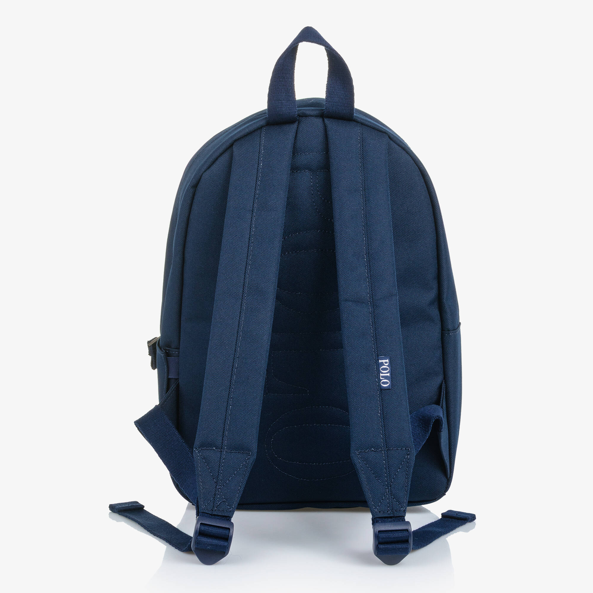 Ralph Lauren - Mini Navy Blue Canvas Polo Bear Backpack (34cm ...