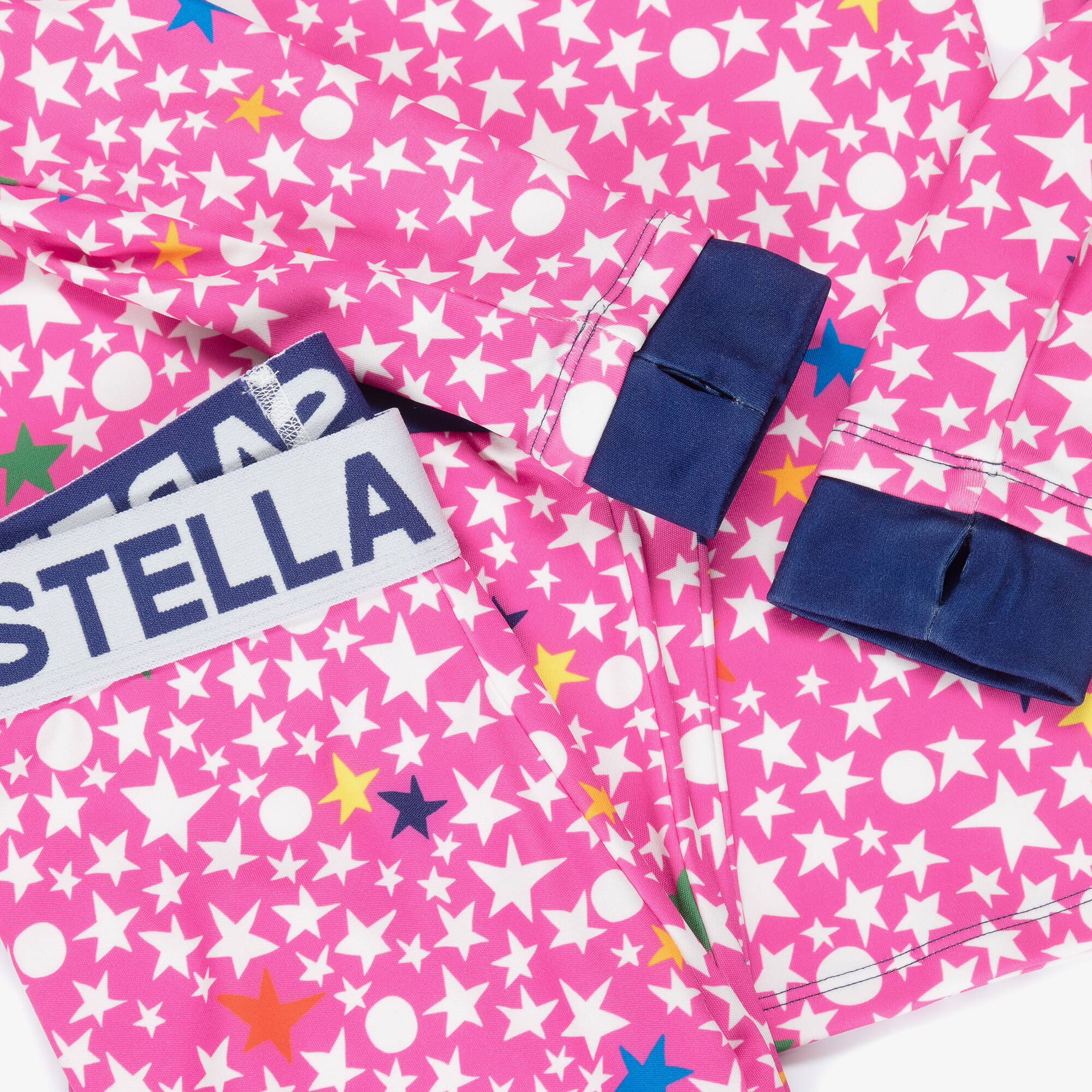 Stella McCartney Kids - Girls Bright Pink Star Print Base Layer Set ...