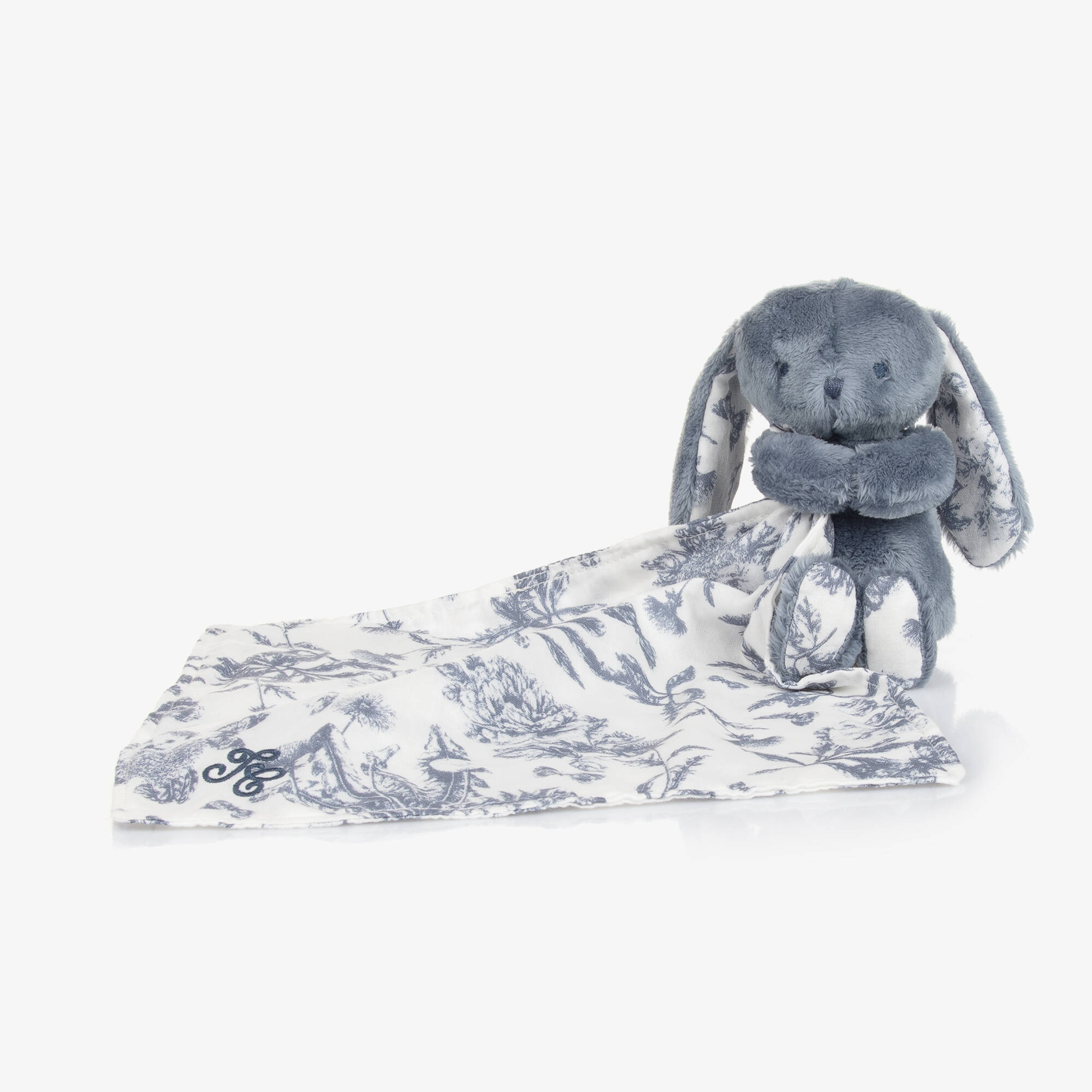 Tartine et Chocolat - Blue Augustin the Rabbit Baby Comforter (25cm ...