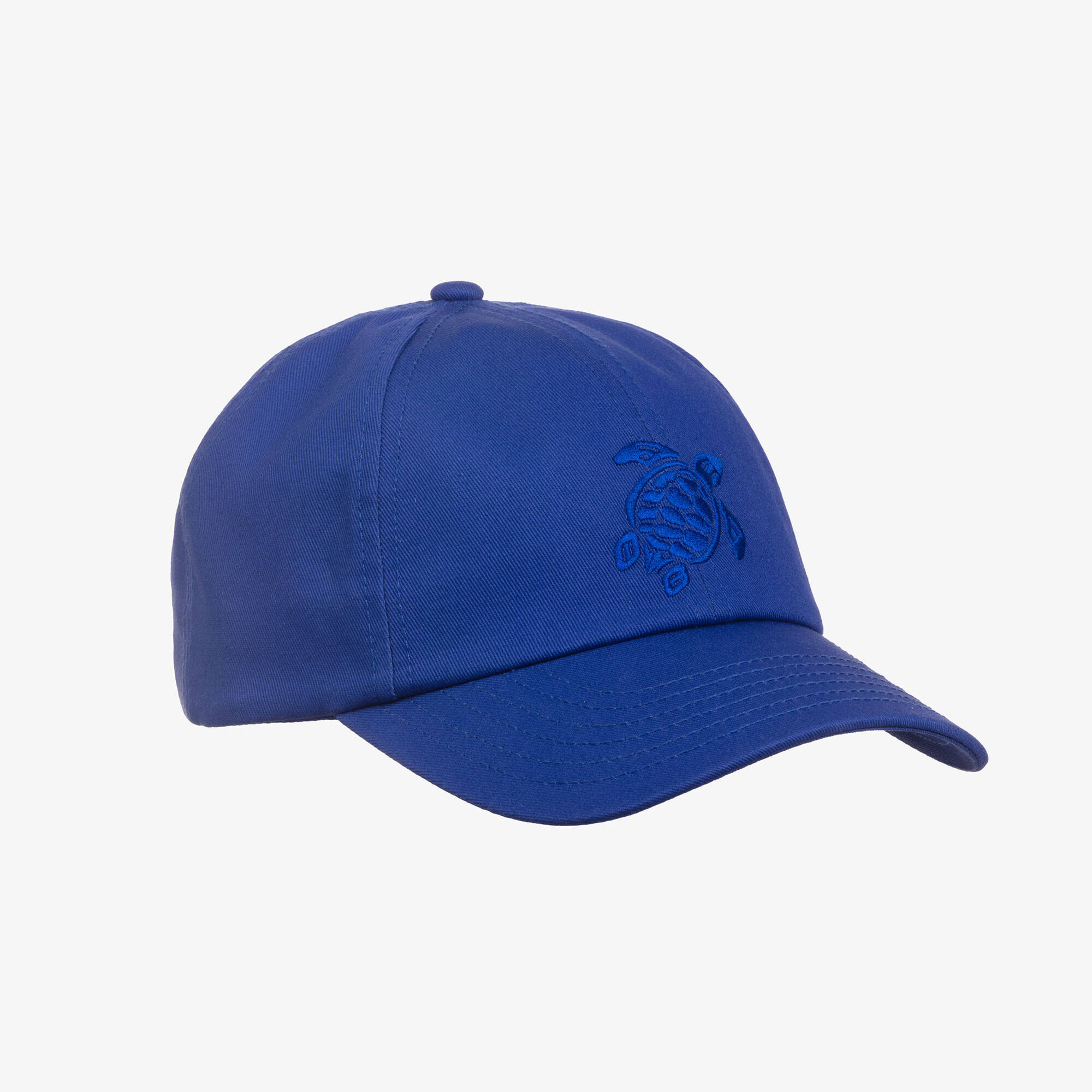 Vilebrequin - Royal Blue Cotton Twill Turtle Cap | Childrensalon