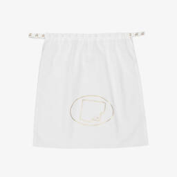 Bonpoint - White Cotton Muslin Set (62cm) | Childrensalon