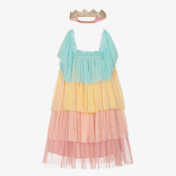 Meri Meri - Rainbow Fairy Dress Costume | Childrensalon