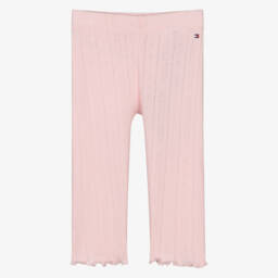 Tommy Hilfiger - Pink Cotton Babysuit | Childrensalon