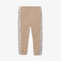 Versace - Gold Barocco Cotton Joggers | Childrensalon