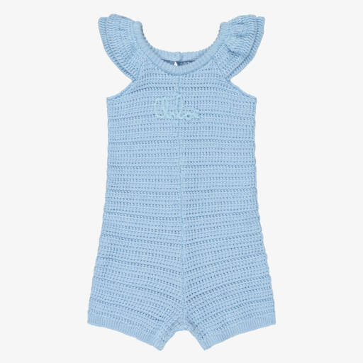 Calvin Klein Jeans - Teen Blue Denim Playsuit | Childrensalon